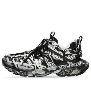 Balenciaga Track Graffiti - Black/white
