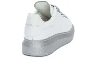 Alexander McQueen Oversized Sneaker 'white Silver