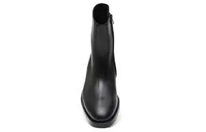Balenciaga Logo Ankle Boots 'black