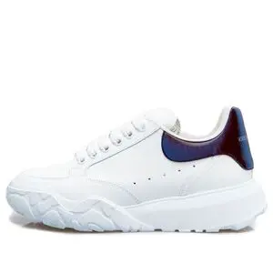 Alexander McQueen Court Trainer - White/black/blue