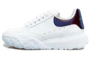 Alexander McQueen Court Trainer - White/black/blue