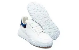 Alexander McQueen Court Trainer - White/black/blue