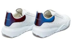 Alexander McQueen Court Trainer - White/black/blue