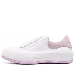 Alexander McQueen Alexander McQueen Deck Skate Plimsoll White/lilac