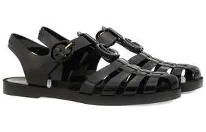 Gucci Gg Sandals - Black