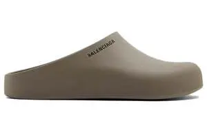 Balenciaga Pool Closed Slide 'medium Grey