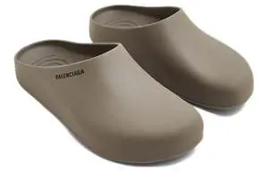 Balenciaga Pool Closed Slide 'medium Grey