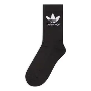 Balenciaga X Adidas Crew Socks - Black/white