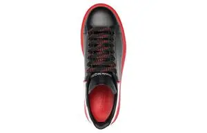 Alexander McQueen Oversized Sneaker - Black/silver/lust Red