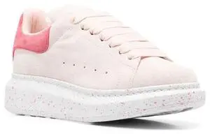Alexander McQueen Larry Oversized Low-top Sneakers 'pink White