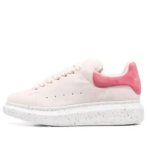 Alexander McQueen Larry Oversized Low-top Sneakers - Pink/white