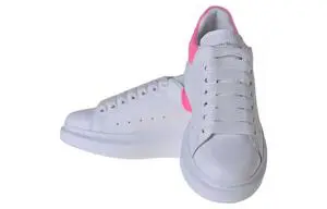Alexander McQueen Oversized Sneakers - White/bright Pink