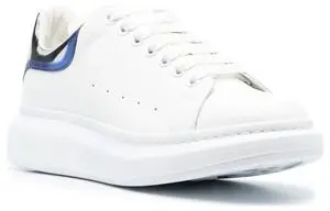 Alexander McQueen Oversized Sneakers 'white Black Blue