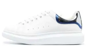 Alexander McQueen Oversized Sneakers - White/black/blue