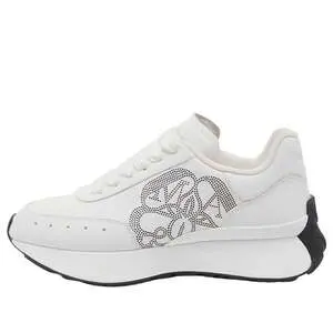Alexander McQueen Sprint Runner Sneakers - White/black