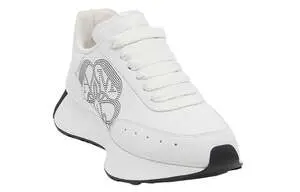 Alexander McQueen Sprint Runner Sneakers - White/black