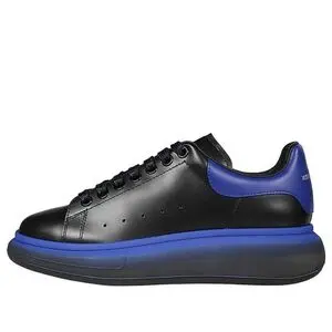 Alexander McQueen Oversized Sneakers 'black Blue - Black/blue