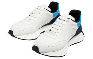 Alexander McQueen Sprint Runner Sneakers 'white Black Blue