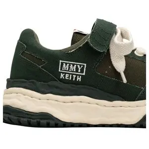 Mihara Yasuhiro Keith Og Sole Canvas Low Top Sneakers - Green