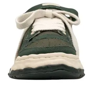 Mihara Yasuhiro Keith Og Sole Canvas Low Top Sneakers - Green