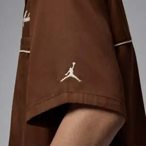 JORDAN X Solefly Barista Shirt 'baroque Brown