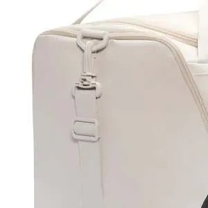 Nike Brasilia 40l Small Duffel Bag 'light Bone Black