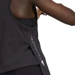 Adidas By Stella Mccartney Sleeveless Tank Top - Black