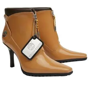 Timberland X Veneda Carter Zip Ankle Boots - Wheat