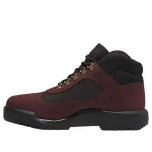 Timberland Field Boot Mid Waterproof 'dark Port - Dark Red