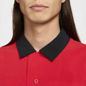 Nike Short-sleeve Button-up Bowler Shirt 'team Japan - Red