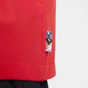 Nike Short-sleeve Button-up Bowler Shirt 'team Japan - Red
