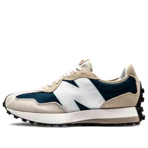 NEW BALANCE 327 Sneakers - Cream/blue