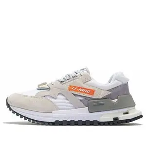 LI-NING 001 Classic Sneakers - Grey/orange/white