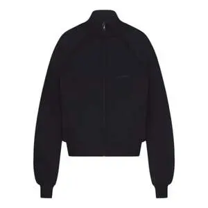 Nike X Skims Matte Tricot Track Jacket - Obsidian
