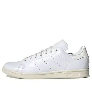 Adidas Stan Smith "monogram Cloud White" Sneakers - Cloud White/cloud White/off White