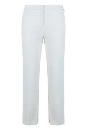 Elisabetta Franchi Crepe Pull-on Pants With Elastic Waist