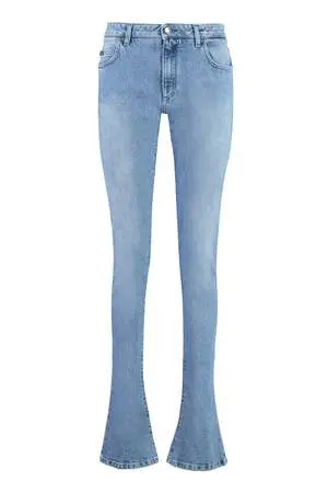 Dolce & Gabbana 5-pocket Jeans With Logo Hardware