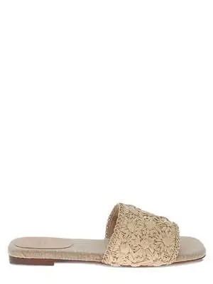 CastaÑer Stylish Slip-on Sandals - Beige