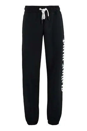 Palm Angels Logo-print Drawstring Sweatpants - Black