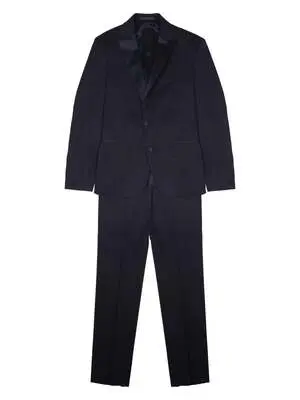 COLAMARINO Single-breasted Smoking Gown - Blue