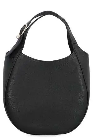 Longchamp Le Foulonné S Handbag Leather - Black