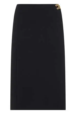 Elisabetta Franchi Midi Straight Skirt