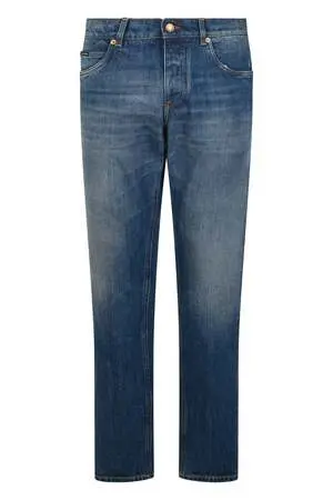 Dolce & Gabbana Straight Jeans With Multifunctional Pocket Design
