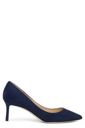 JIMMY CHOO Jimmy Choo Romy 60 Suede Stiletto Pumps With Open Back