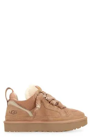 UGG Lowmel Lightweight Lace-up Sneaker For - Camel