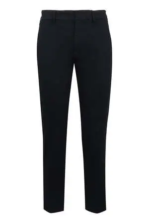 Aspesi Cotton Blend Trousers - Blue