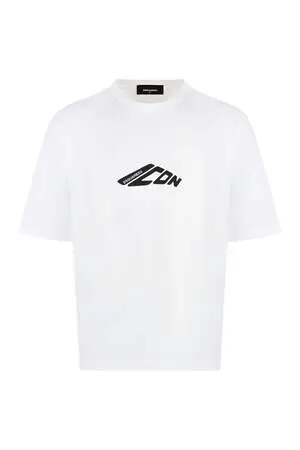 Dsquared2 Loose-fit Cotton Crew-neck T-shirt