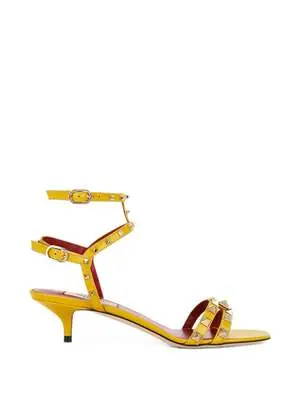 Valentino Garavani Rockstud T-strap Sandal - Sun