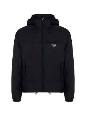 Prada Style Lamb Leather Jacket - Nero