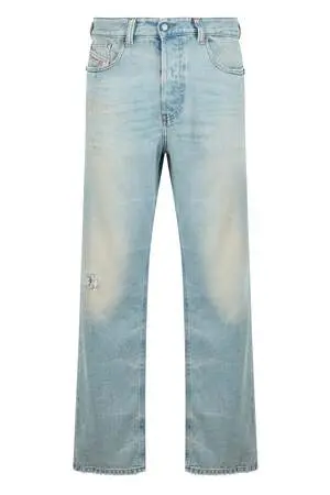 DIESEL® Straight Leg Cotton-blend Jeans
